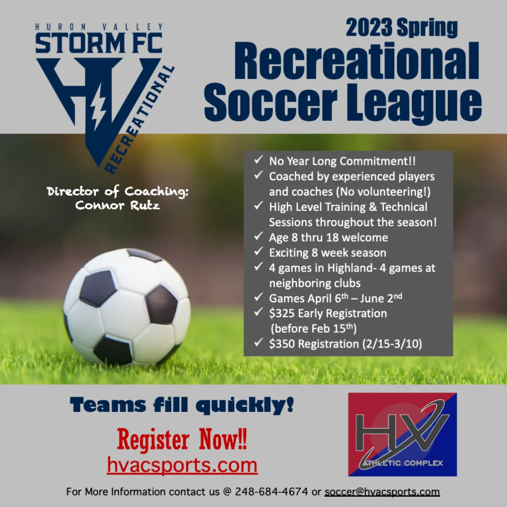 Rec Soccer - HVAC Sports
